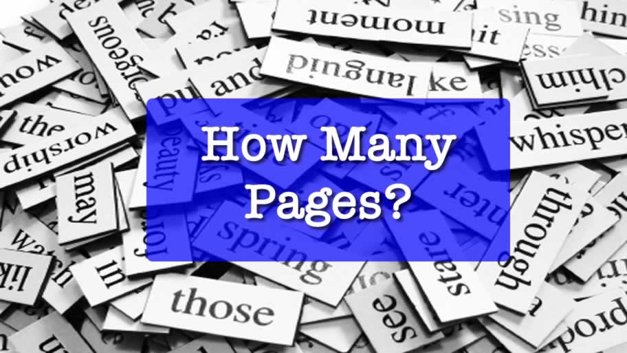 How Many Pages Is 1000 5000 Words 